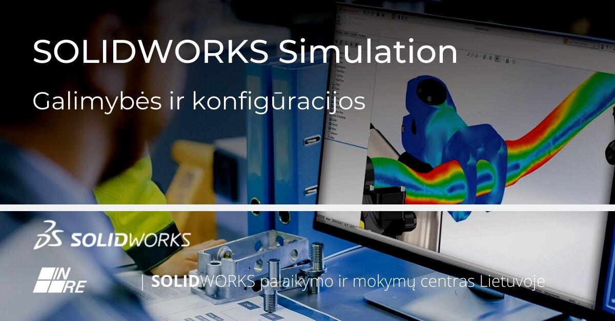 SOLIDWORKS Simulation konfiguracijos